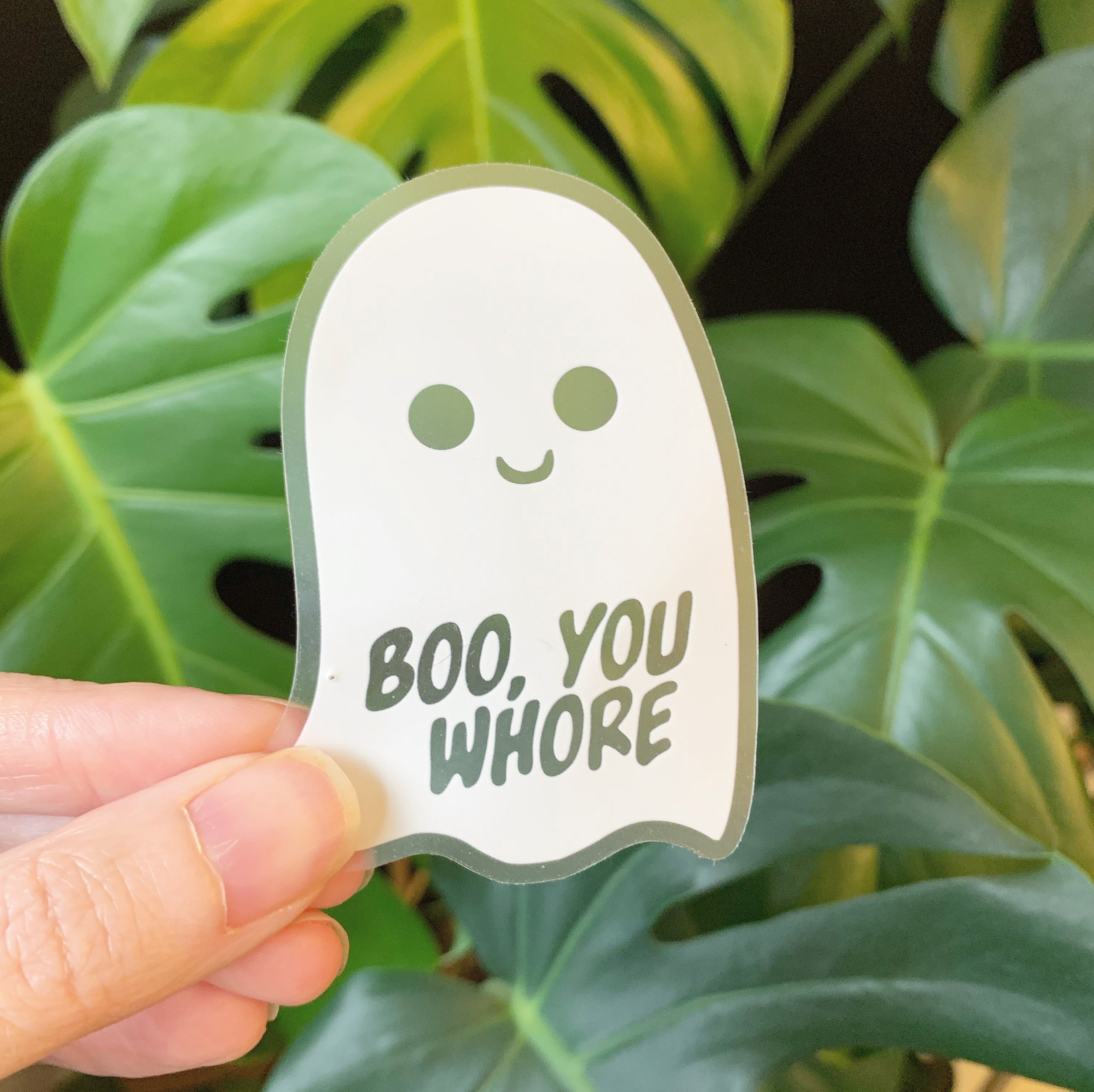 Ghost Sticker Halloween Spooky Boo Mean Girls Funny - Etsy