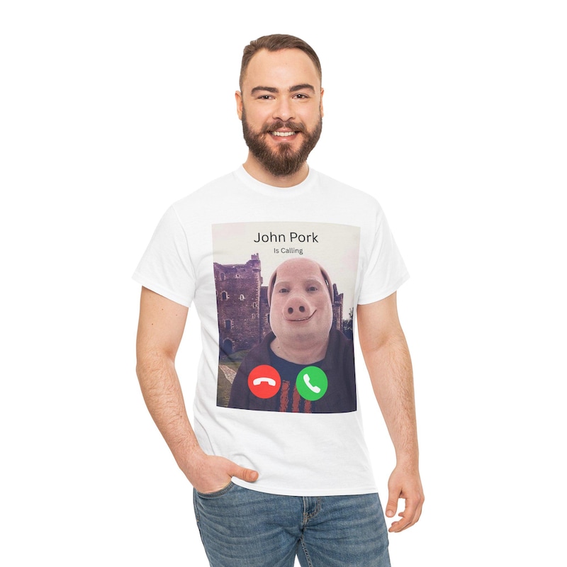 John Pork is Calling Shirt - Etsy