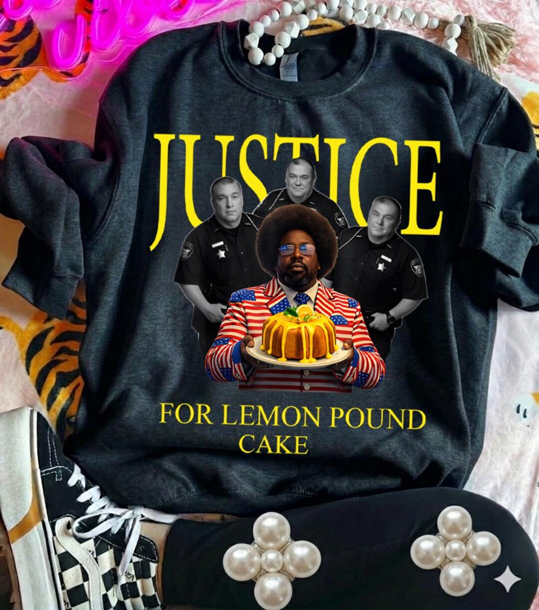 Lemon Pound Cake Afroman PNG, Hip Hop Shirt Design, When Life Gives You ...