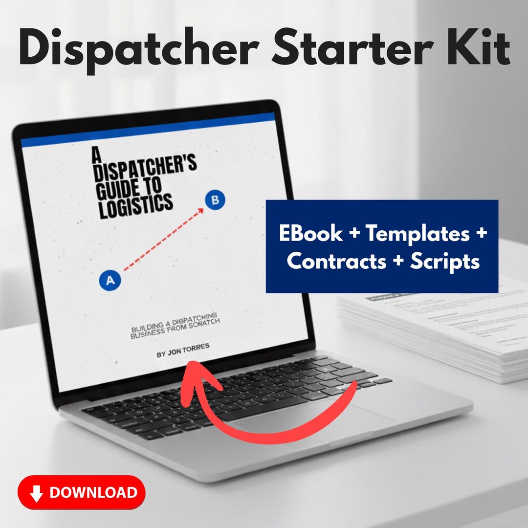 Freight Dispatcher Starter Kit Dispatch Business Ebook Contracts