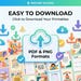 Classroom Printables Bundle – 30 Fun Educational Posters for Teachers ...