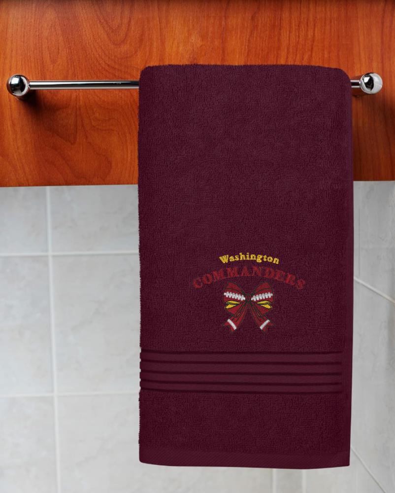 Custom Embroidered Football Team Towel: Personalized Game Day Decor - Etsy