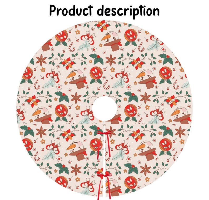 Miniature Schnauzer Dog Christmas Tree Skirt, Miniature Schnauzer Dog ...