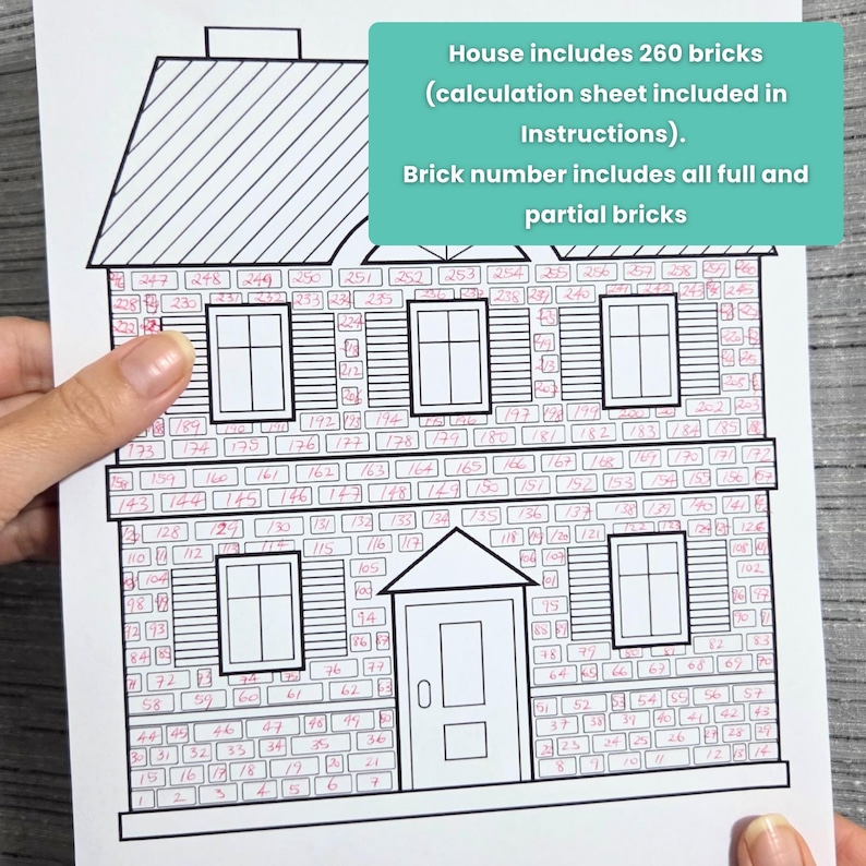 Mortgage Payoff Tracker Printable, Debt Pay off Coloring Page, House ...