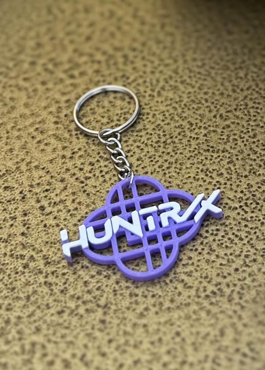 3D Printed Huntrix Logo Keychain | K-pop Demon Hunters Fan Merch ...