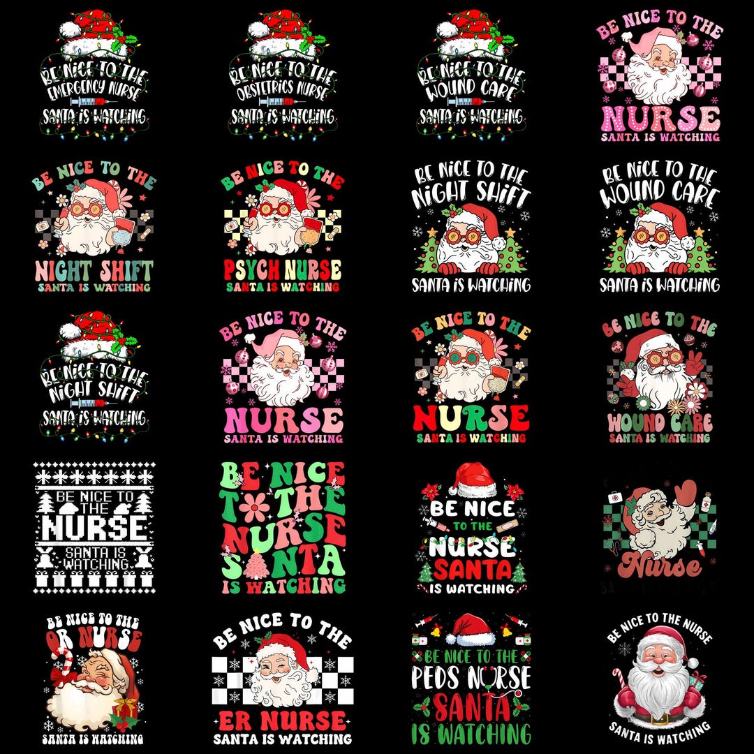 Funny OB Nurse Christmas PNG – Obstetrics Holiday Humor Clipart, Nurse ...