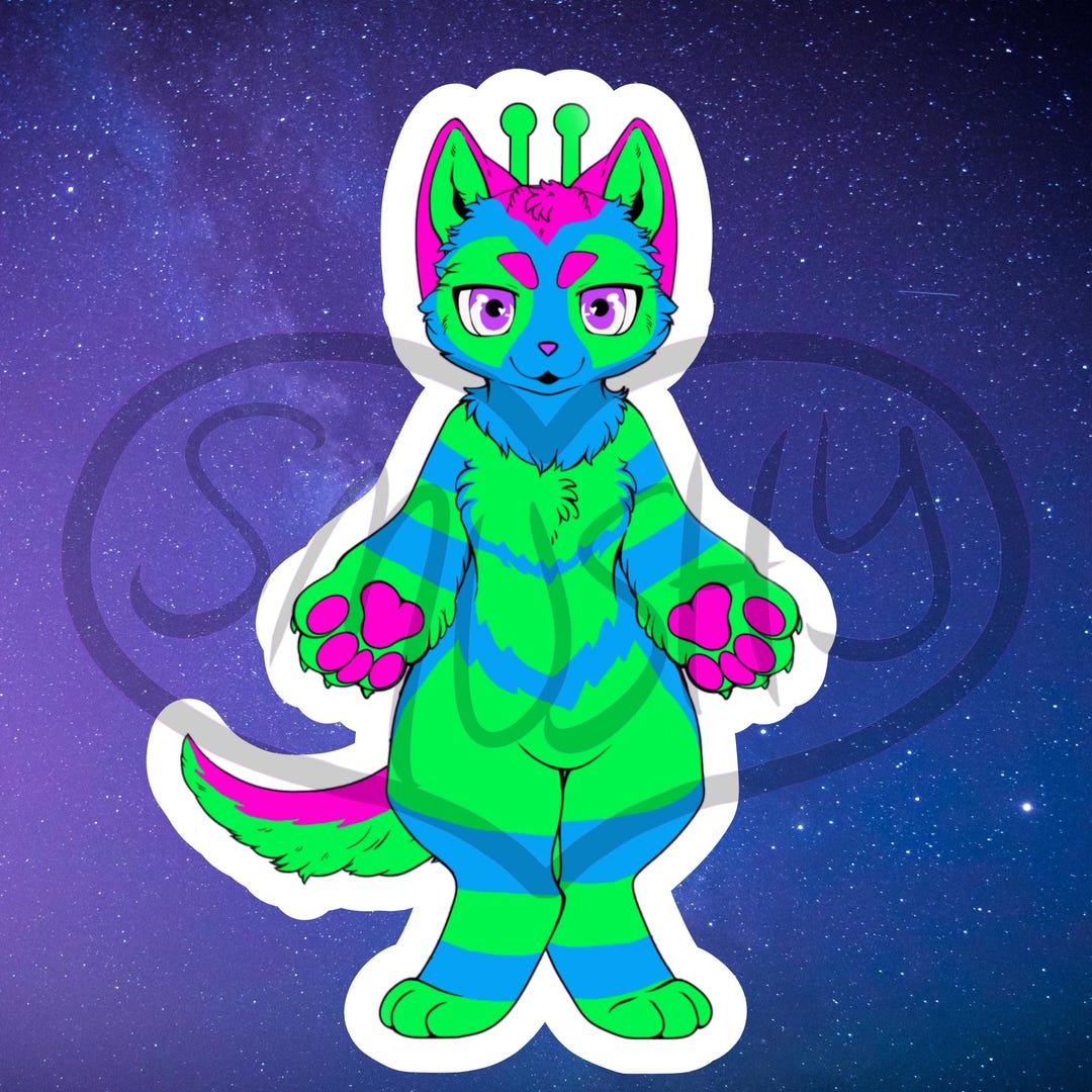 Adoptable Furry Alien Pup Dog - Etsy