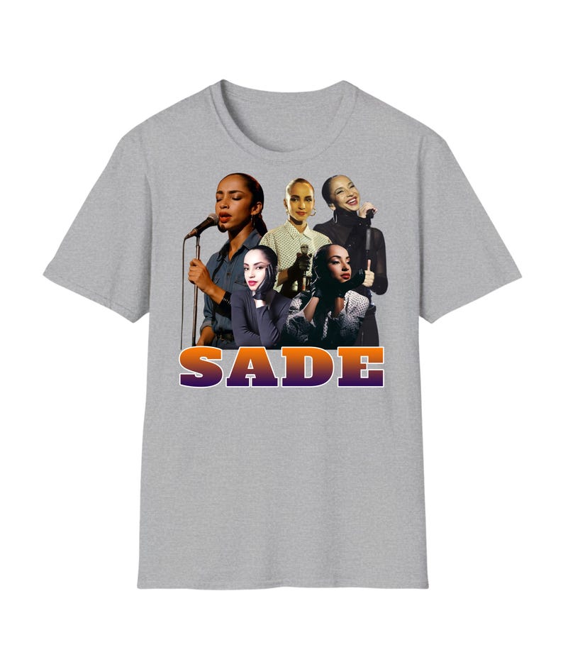 Sade T-shirt Design PNG, 80s Singer Style, Finished Digital File ...