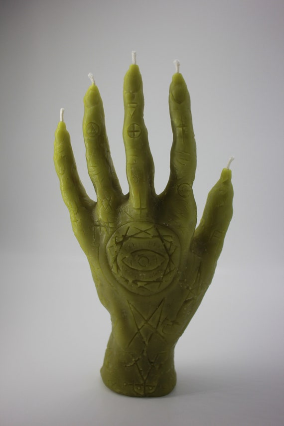 Hand of Glory Scented Wax Candle | Etsy