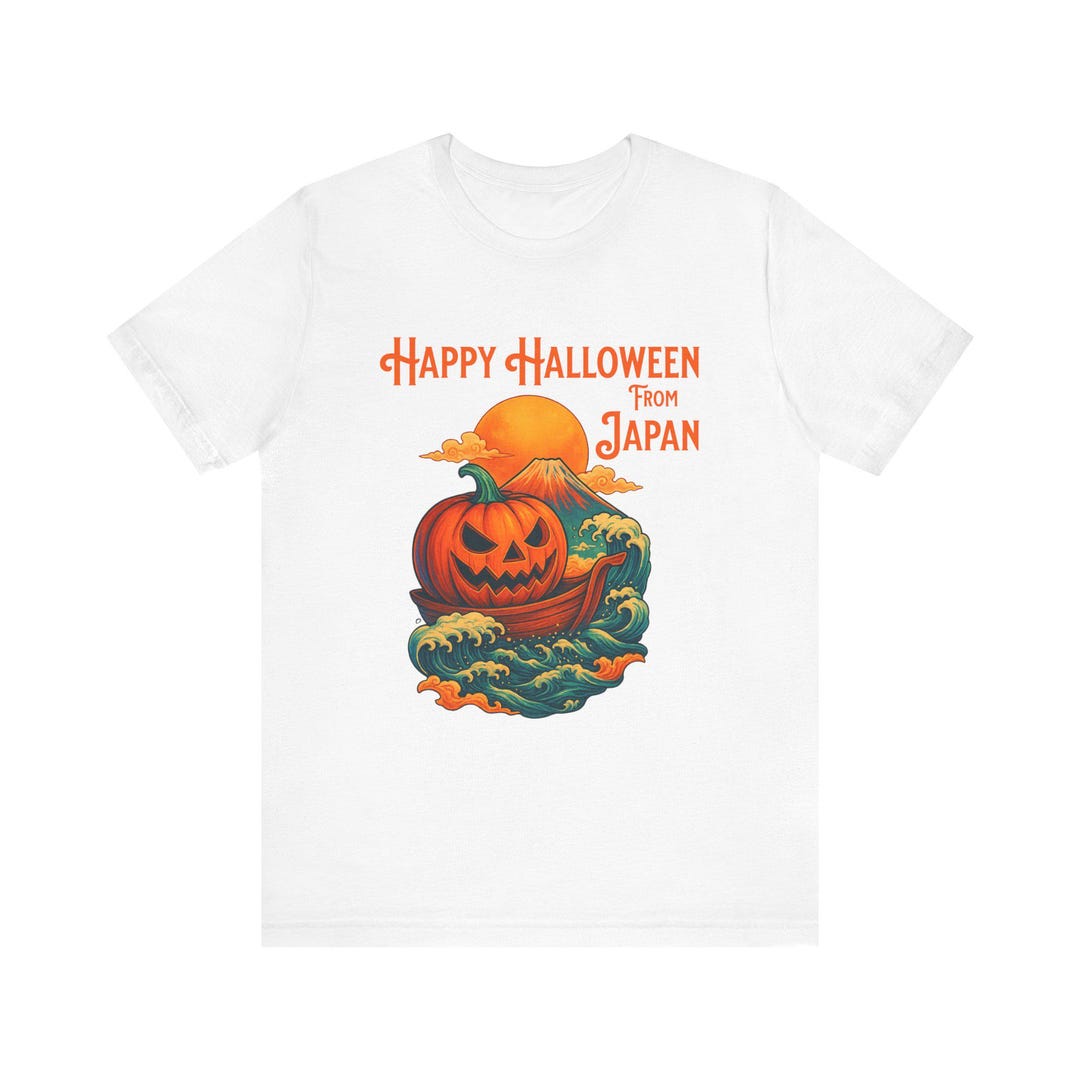 Halloween Tee Ukiyo-e Style | Spooky Japanese Woodblock Print Shirt ...