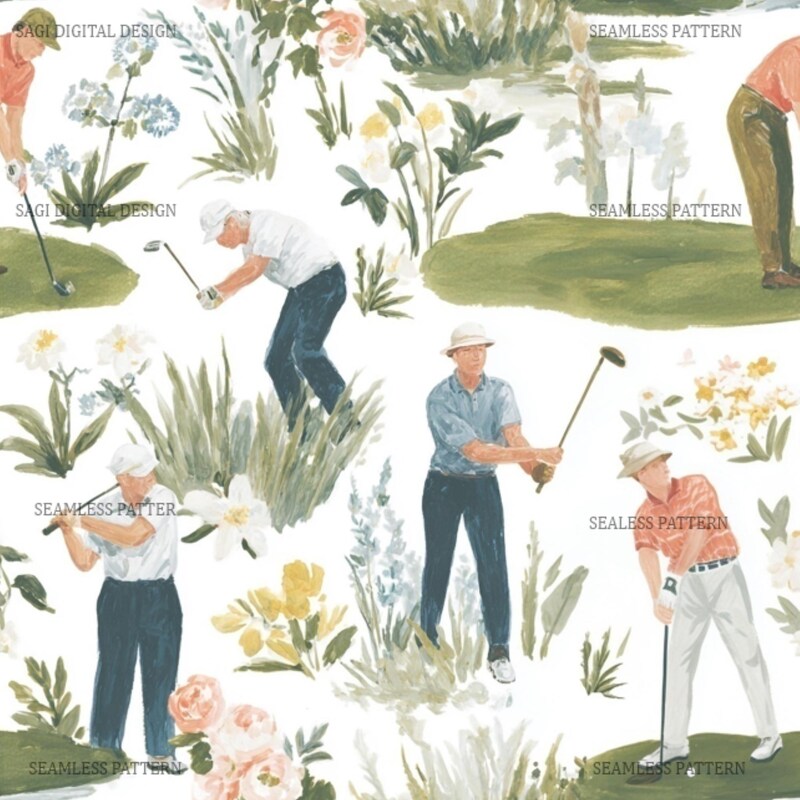 Golf Wallpaper - Etsy