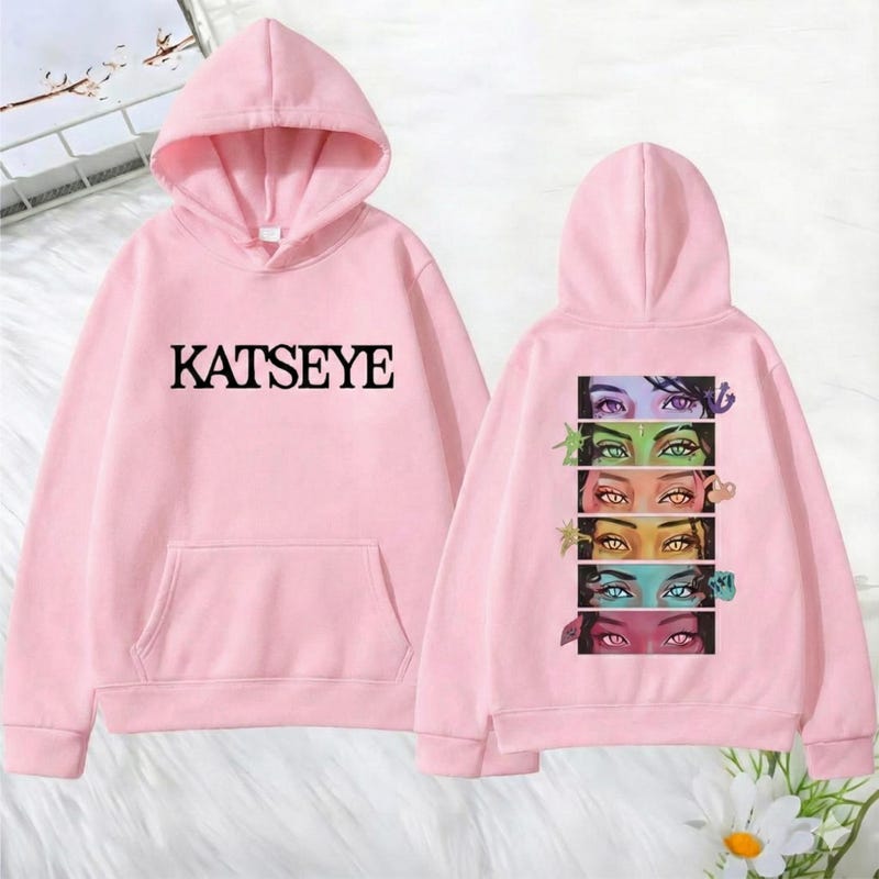 Katseye Hoodie Blue - Etsy