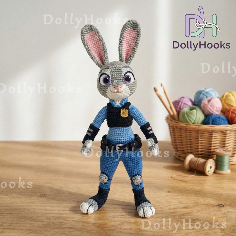 Zootopia Dr. Fuzzby Crochet Doll, Doctor Fuzzby Quokka Doll, Custom ...