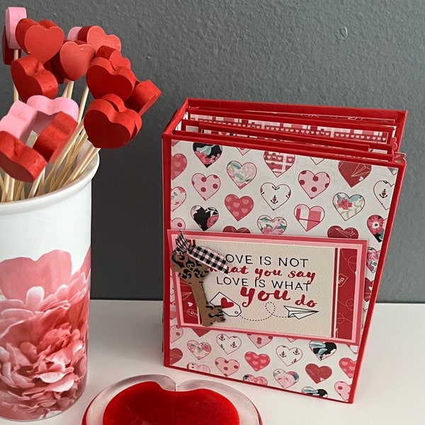 Valentine Scrapbook - Etsy