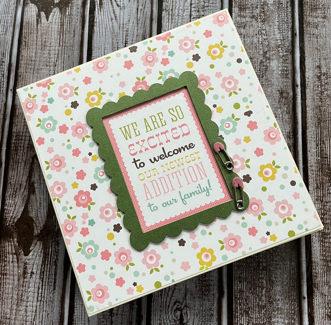 Waterfall Baby Girl Scrapbook Album - Etsy