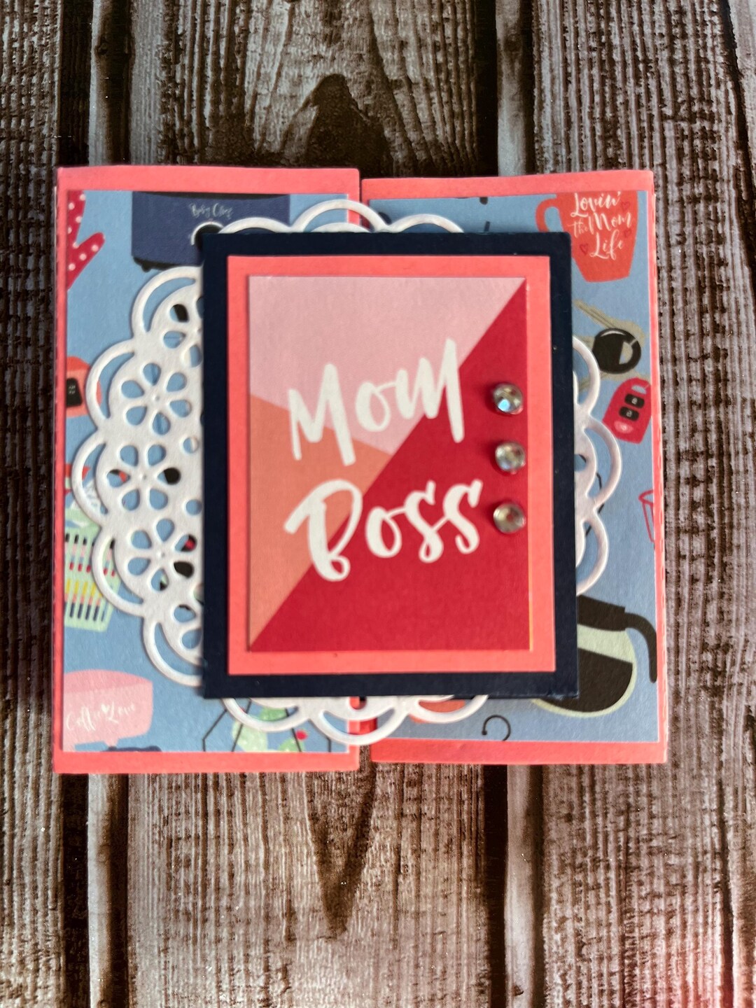 Mom Boss Mini 3x3 Accordion Album - Etsy