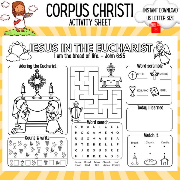 Jesus Catholic Printable - Etsy
