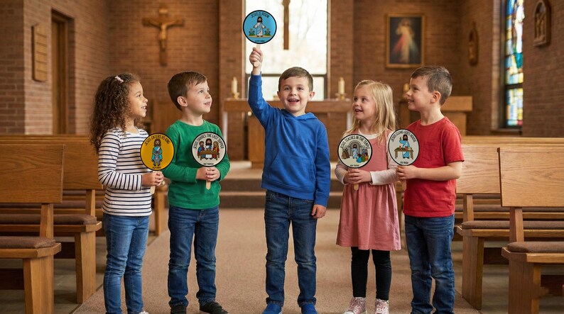 Holy Week Fan Craft for Kids | Make 8 Fans From Palm Sunday to Easter ...