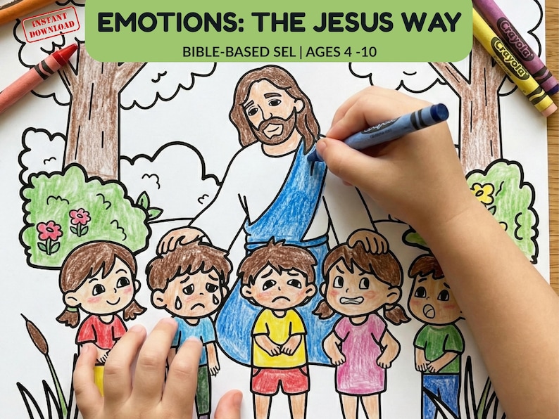 Emotions: the Jesus Way| Christian Emotional Intelligence for Kids 4–10 ...