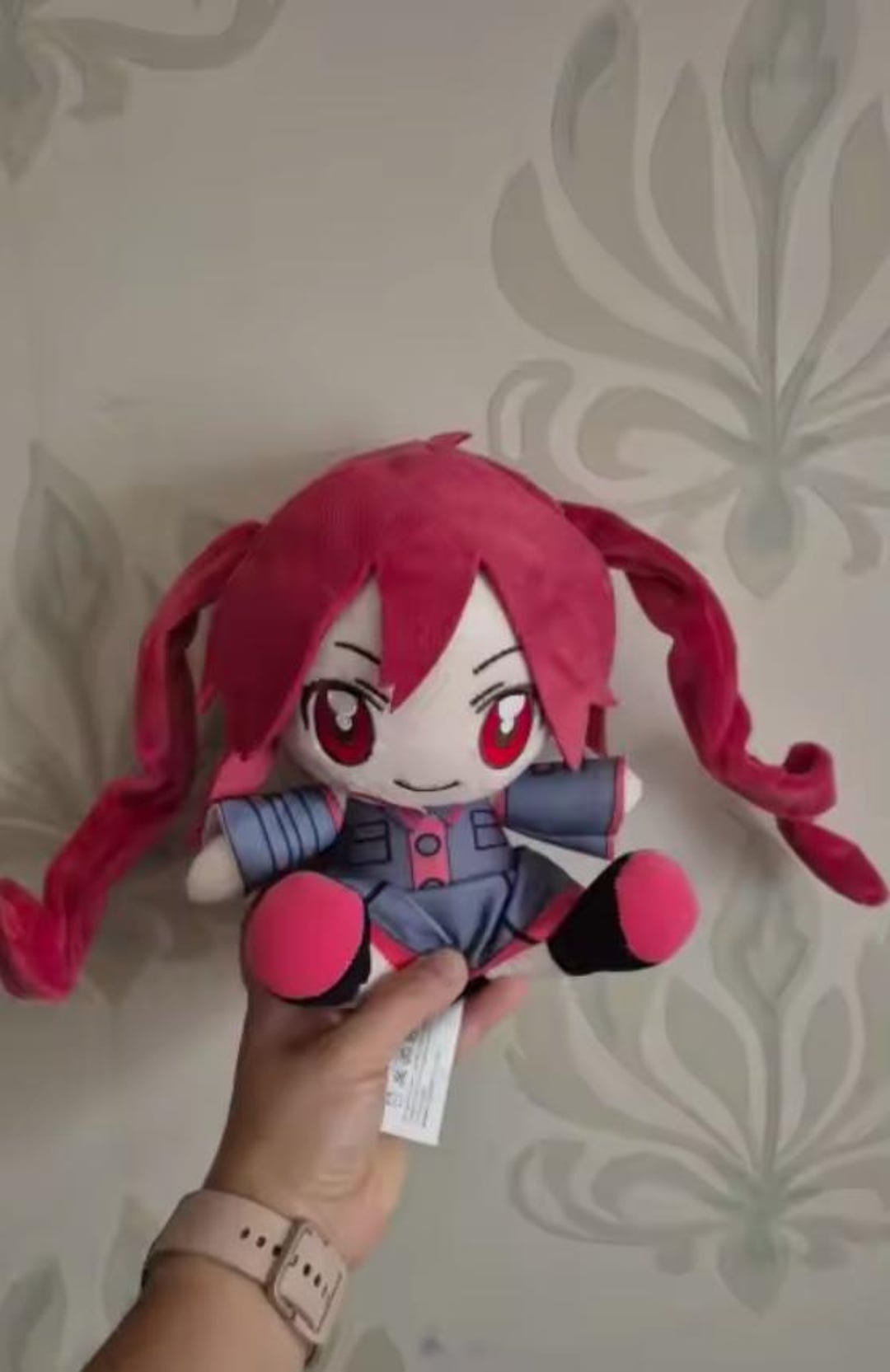 Kasane Teto Plush Doll – Vocaloid Anime Toy, Kawaii Plushie, UTAU Merch ...