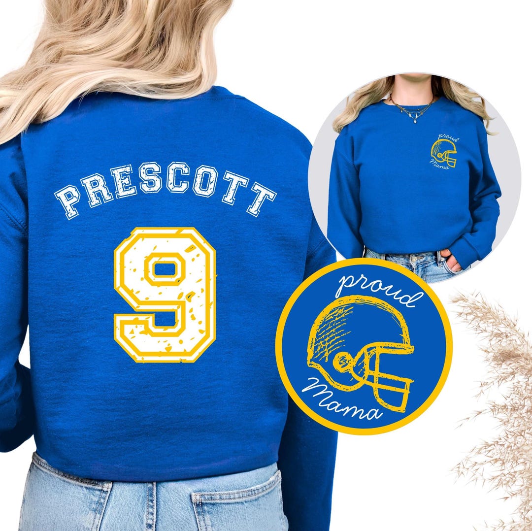 CUSTOM Football Mom Sweater | Team Colors Football Mom Sweatshirt ...