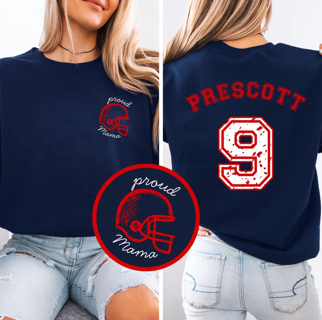 CUSTOM Football Mom Sweater | Team Colors Football Mom Sweatshirt ...