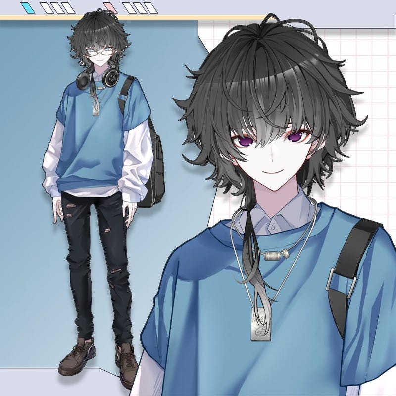 Free Vtuber Male Models - Etsy