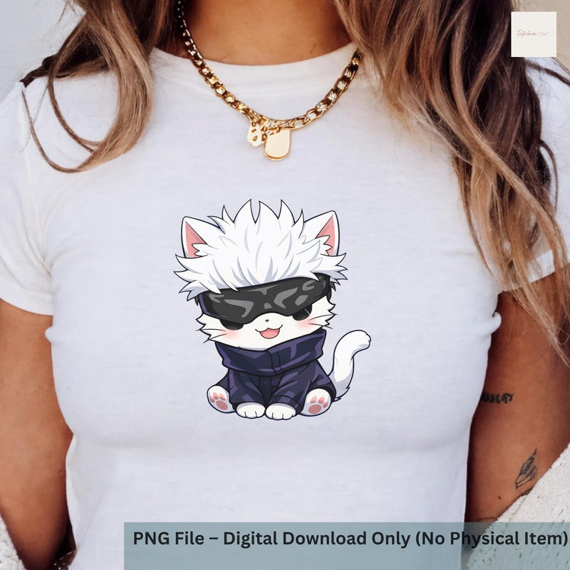 Gojo Cat - Etsy