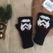 Star Wars Glove, Stormtrooper Perler Bead, Fingerless Gloves ...