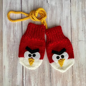 Angry Birds One Years Old Kids Mitts, Toddler Mittens, Baby Onesies ...