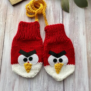 Angry Birds One Years Old Kids Mitts, Toddler Mittens, Baby Onesies ...