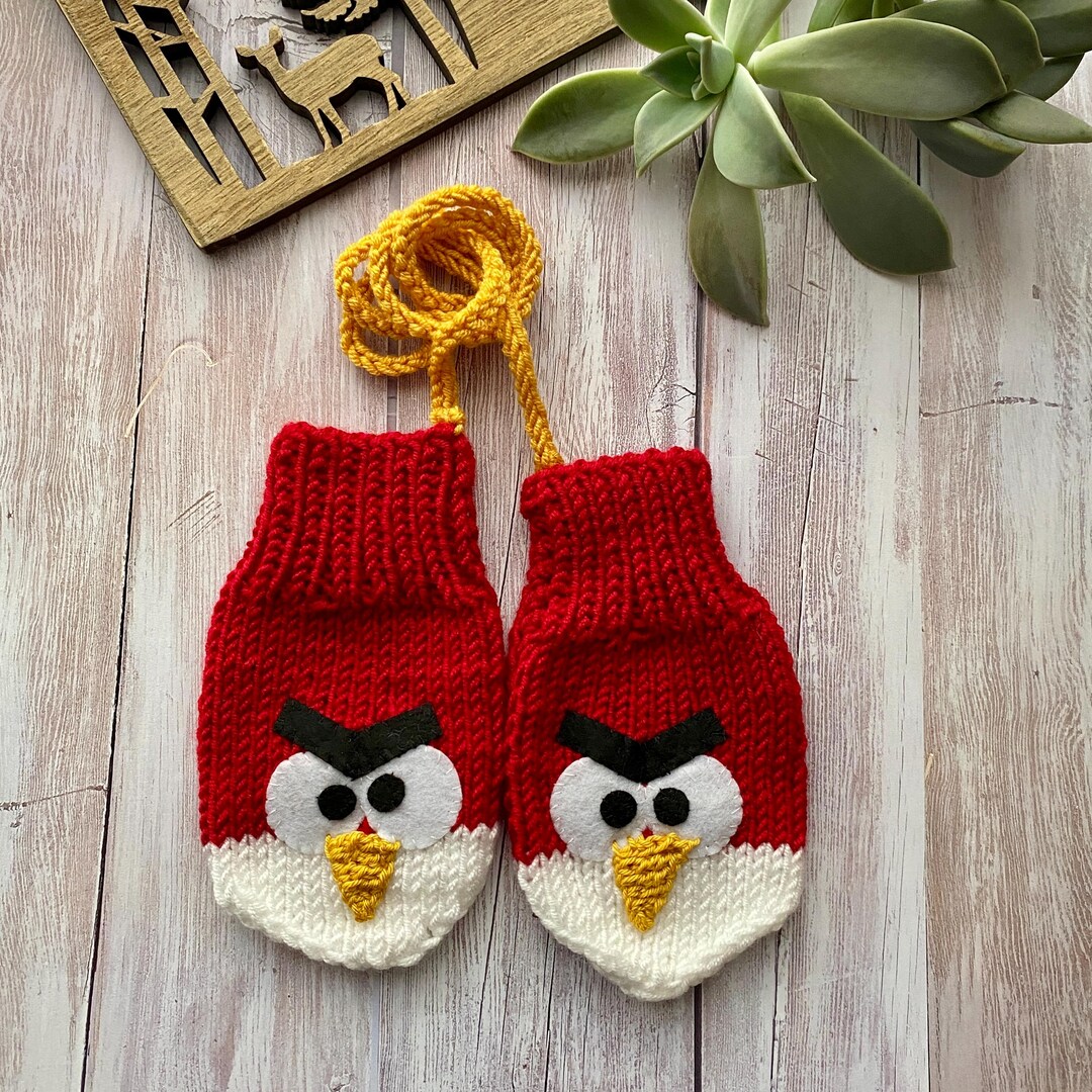 Angry Birds One Years Old Kids Mitts, Toddler Mittens, Baby Onesies ...