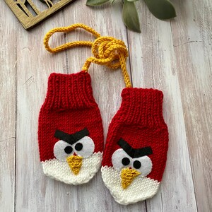 Angry Birds One Years Old Kids Mitts, Toddler Mittens, Baby Onesies ...