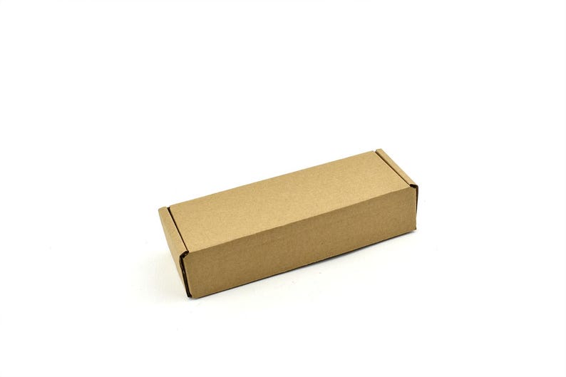 Rectangular Kraft Box Made of Micro-corrugated Cardboard - Etsy