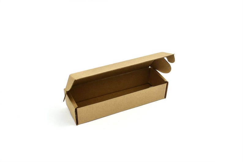 Rectangular Kraft Box Made of Micro-corrugated Cardboard - Etsy