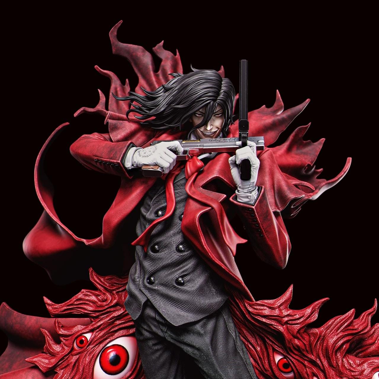 Alucard Hellsing/sculpture/3d Resin Model/collectible Figure - Etsy