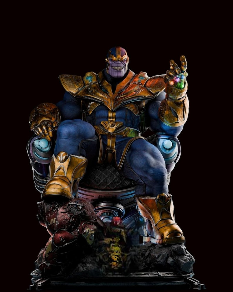 Thanos*sculpture*3d Model*order - Etsy