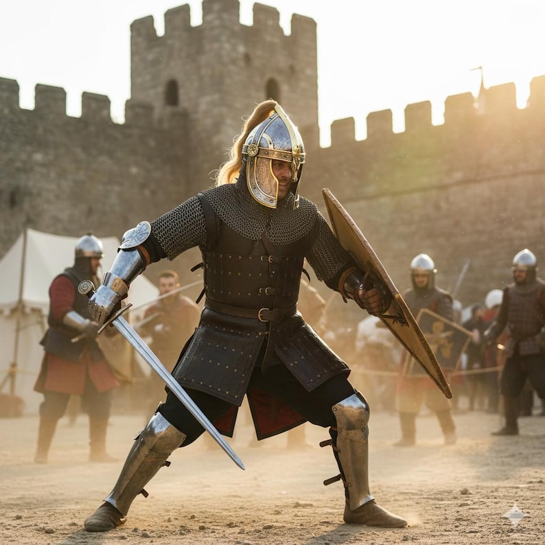 Medieval Horse Rider Helmet Replica, Eomer’s Marshall Helmet, Viking ...