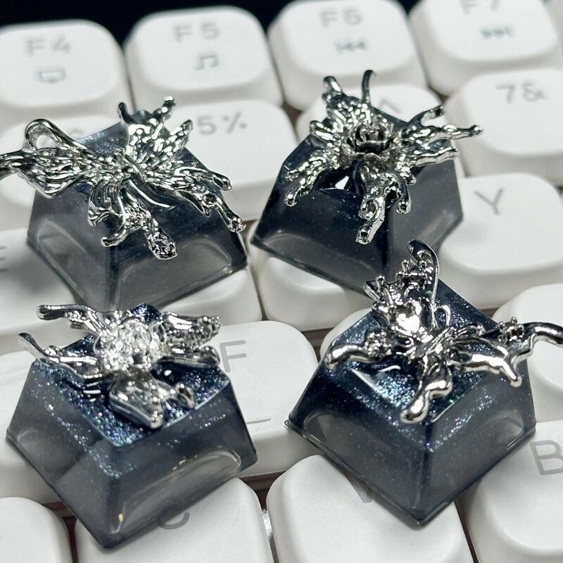 Metal Keycaps Black - Etsy UK
