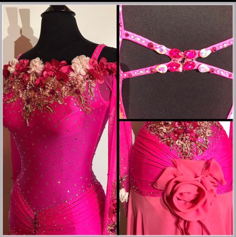 Very Elegant Classy Dance Dress for Smooth Dancing Pink Color | Etsy