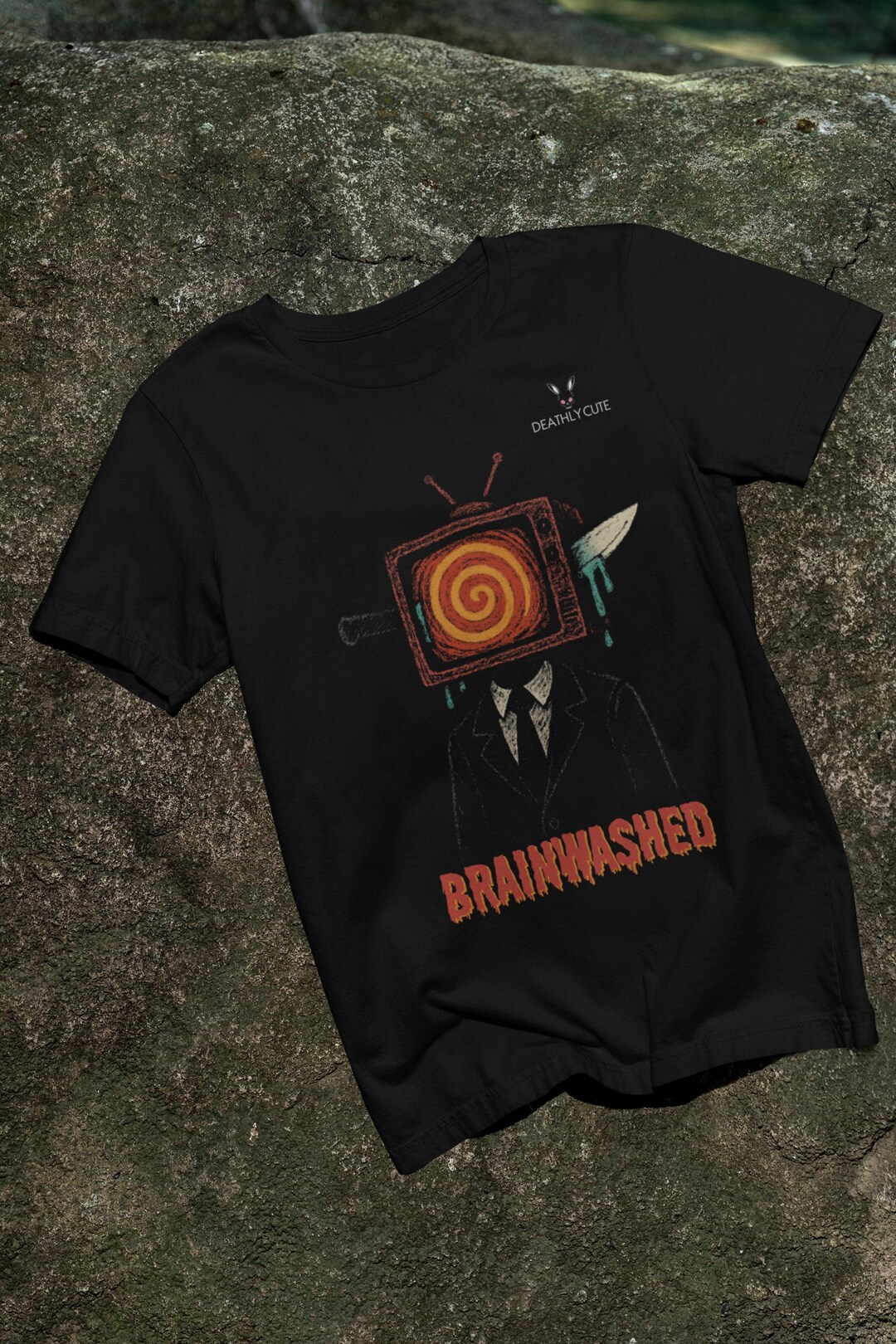 Brainwashed Shirt - Gothic Graphic Tee | Dark Art T-shirt, Alternative ...