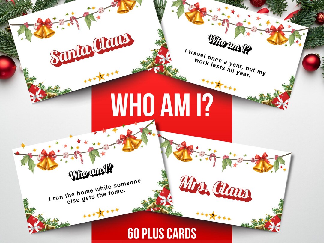Printable Christmas Games | Christmas Family Games | Christmas Games ...