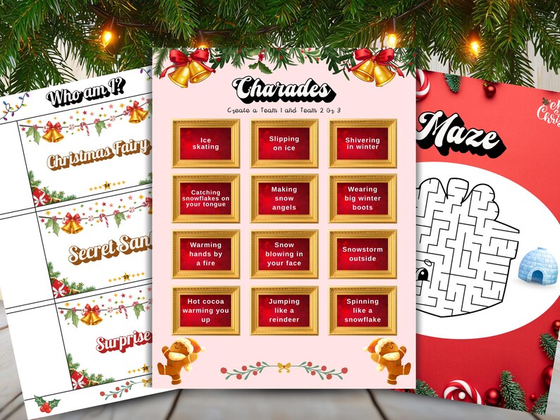 Christmas Games Bundle | Christmas Games for Families | Christmas ...