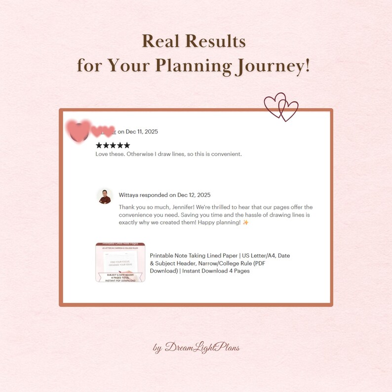 Printable Note Taking Lined Paper • Date & Subject Headers | PDF • US ...