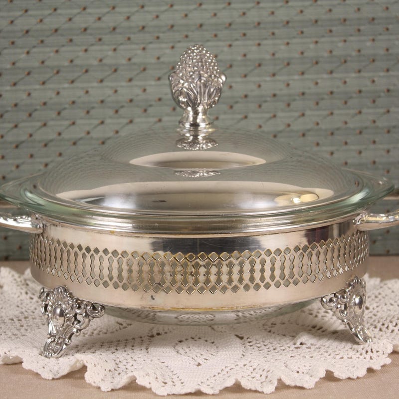 Silver Buffet Server - Etsy