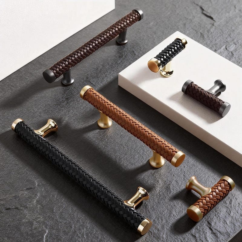 Leather Pulls for Door - Etsy