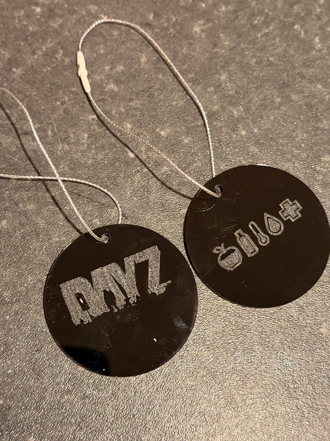 Two Tree Decorations Inspired by Dayz - Bauble - Christmas Tree ...