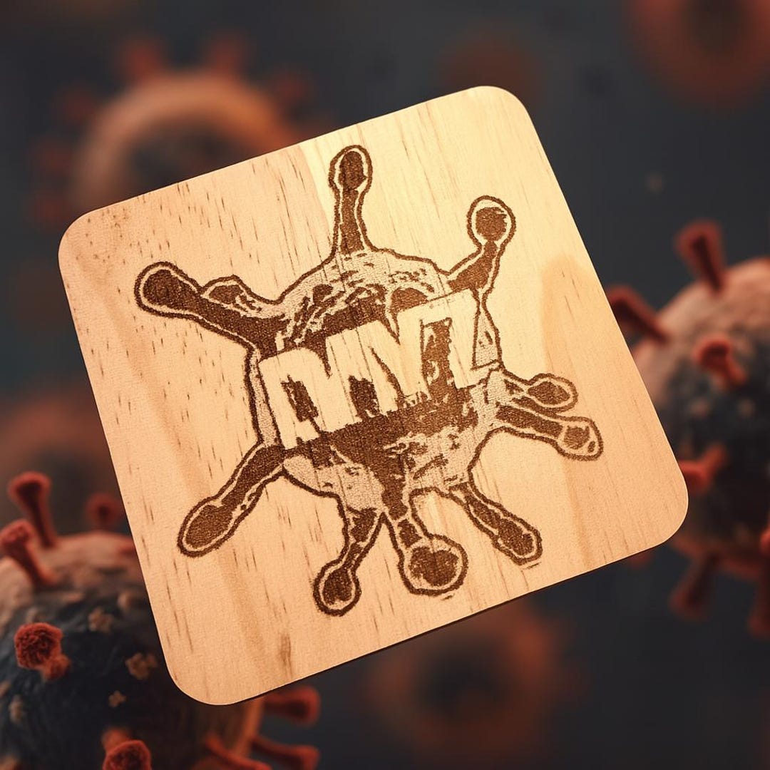 Dayz Inspired Infection Wooden Engraved Coaster - Etsy