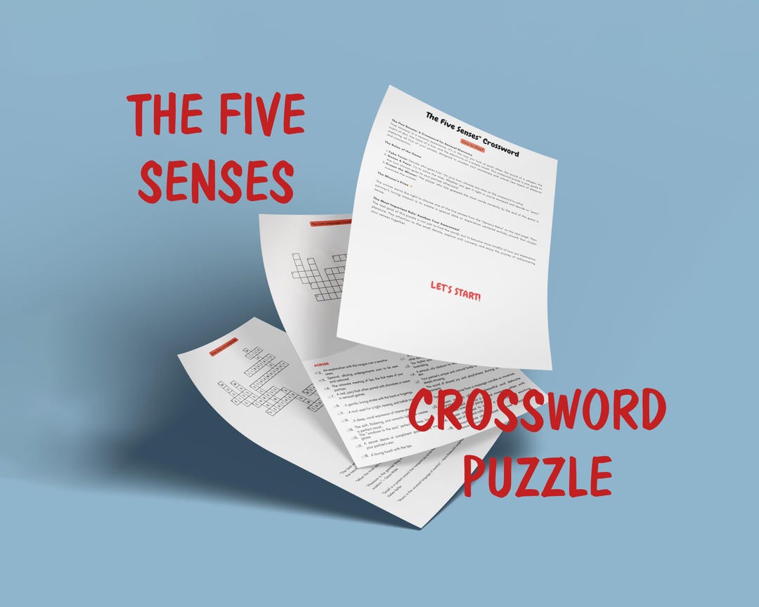 The Five Senses Printable Couples Game | Romantic Date Night Activity ...
