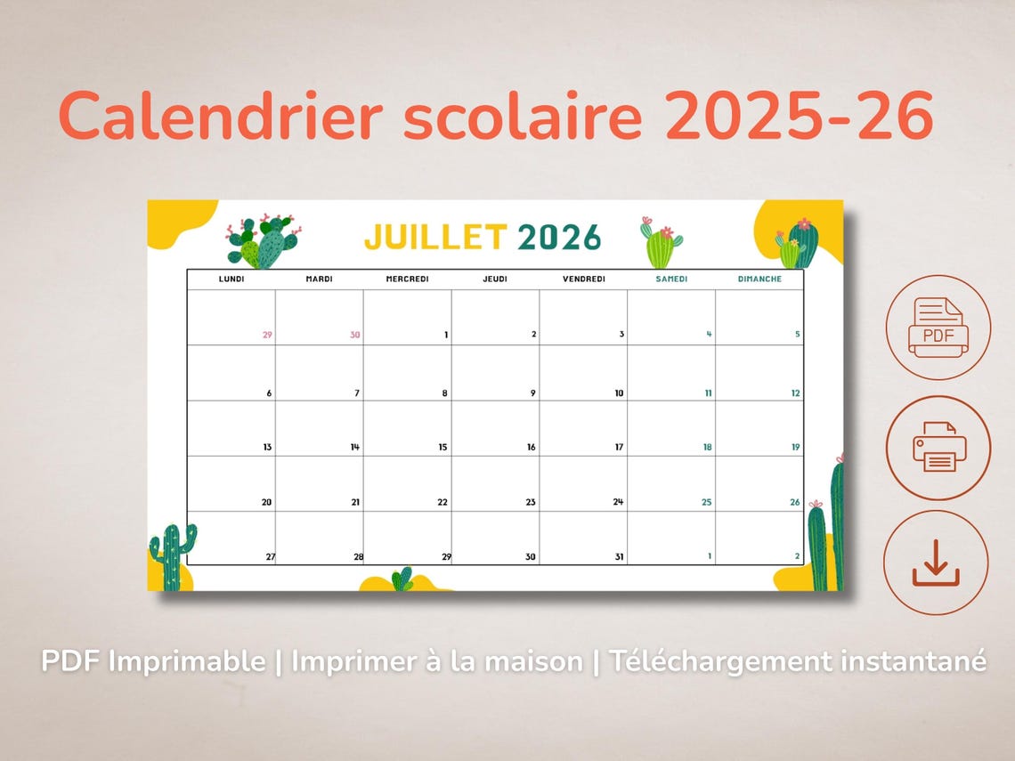 Calendrier scolaire, calendrier scolaire 2025, calendrier scolaire 2025 ...